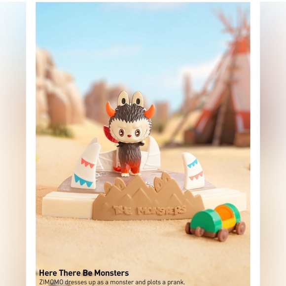 POP MART | Toys | Here There Be Monsters Pop Mart The Monsters Playing ...